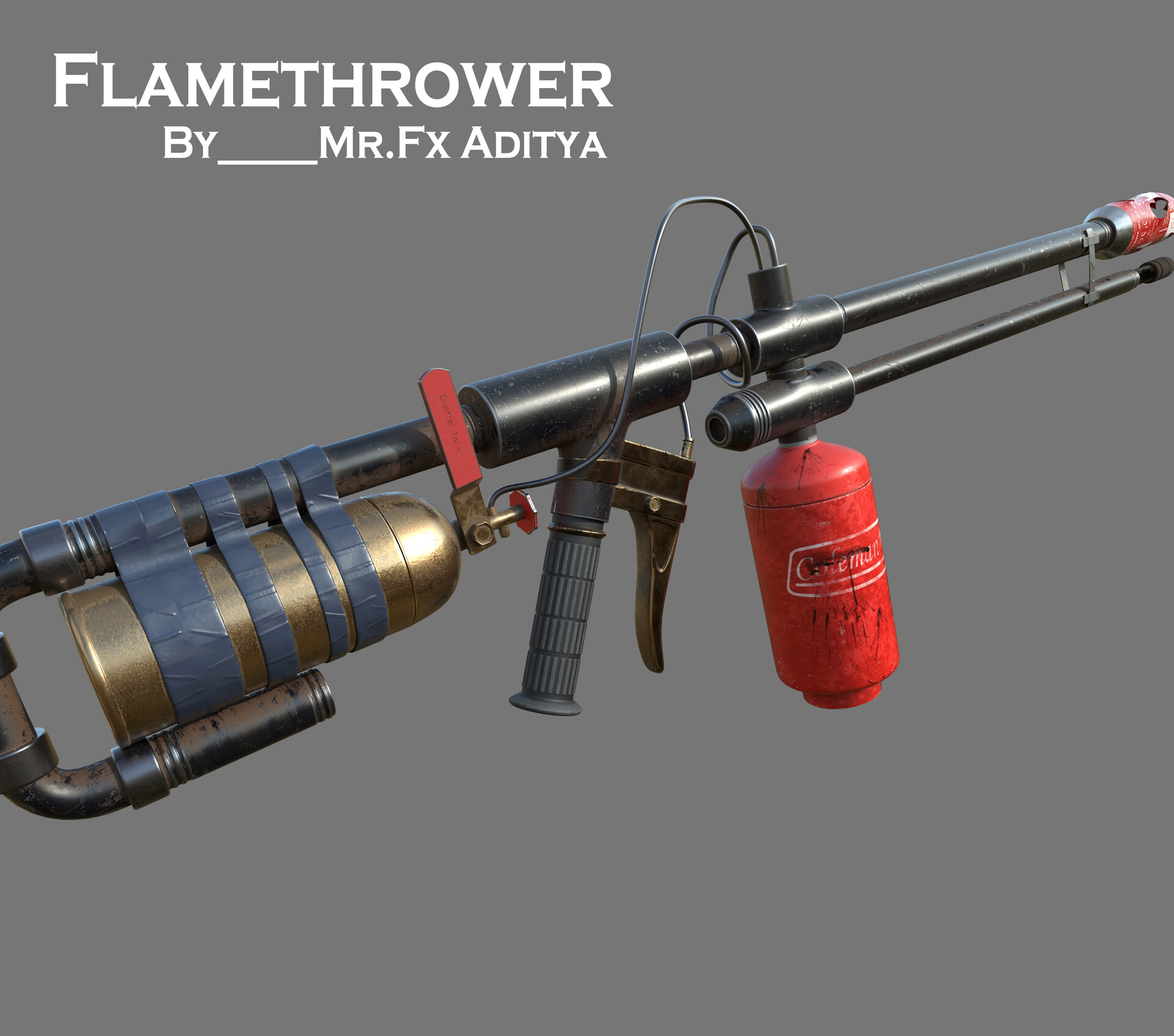 ArtStation - Flamethrower