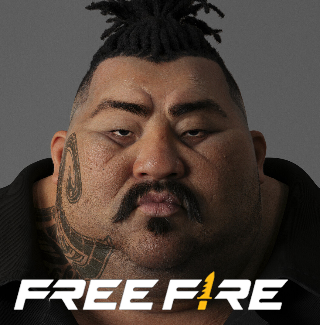 ArtStation - FREEFIRE DOUBLE TROUBLE : White Whales gang's member