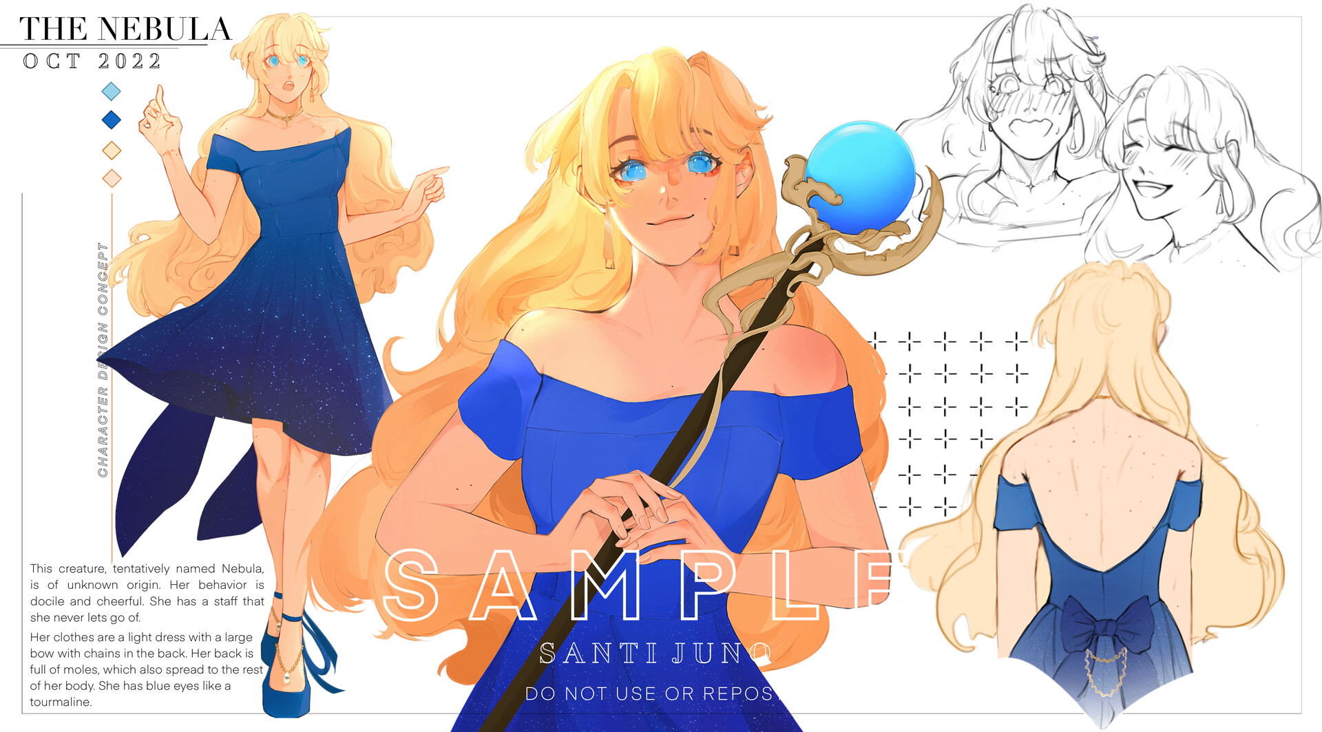 ArtStation - Nebula - Character Design Concept