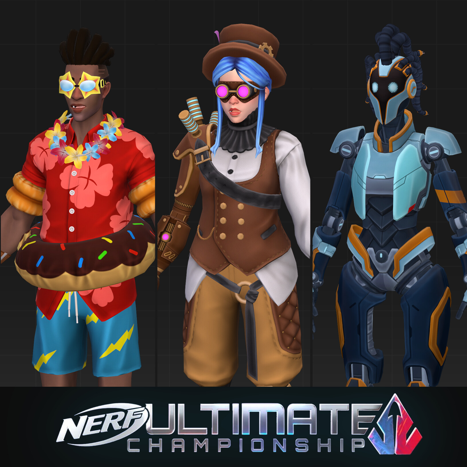 Mike Forestall - Nerf Ultimate Championship Legendary Skins