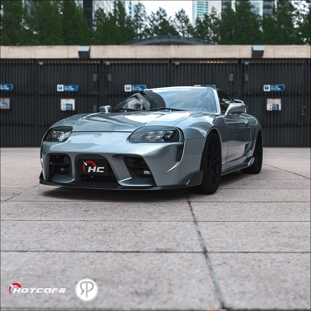 ArtStation - Toyota Supra Mk4 Restomod