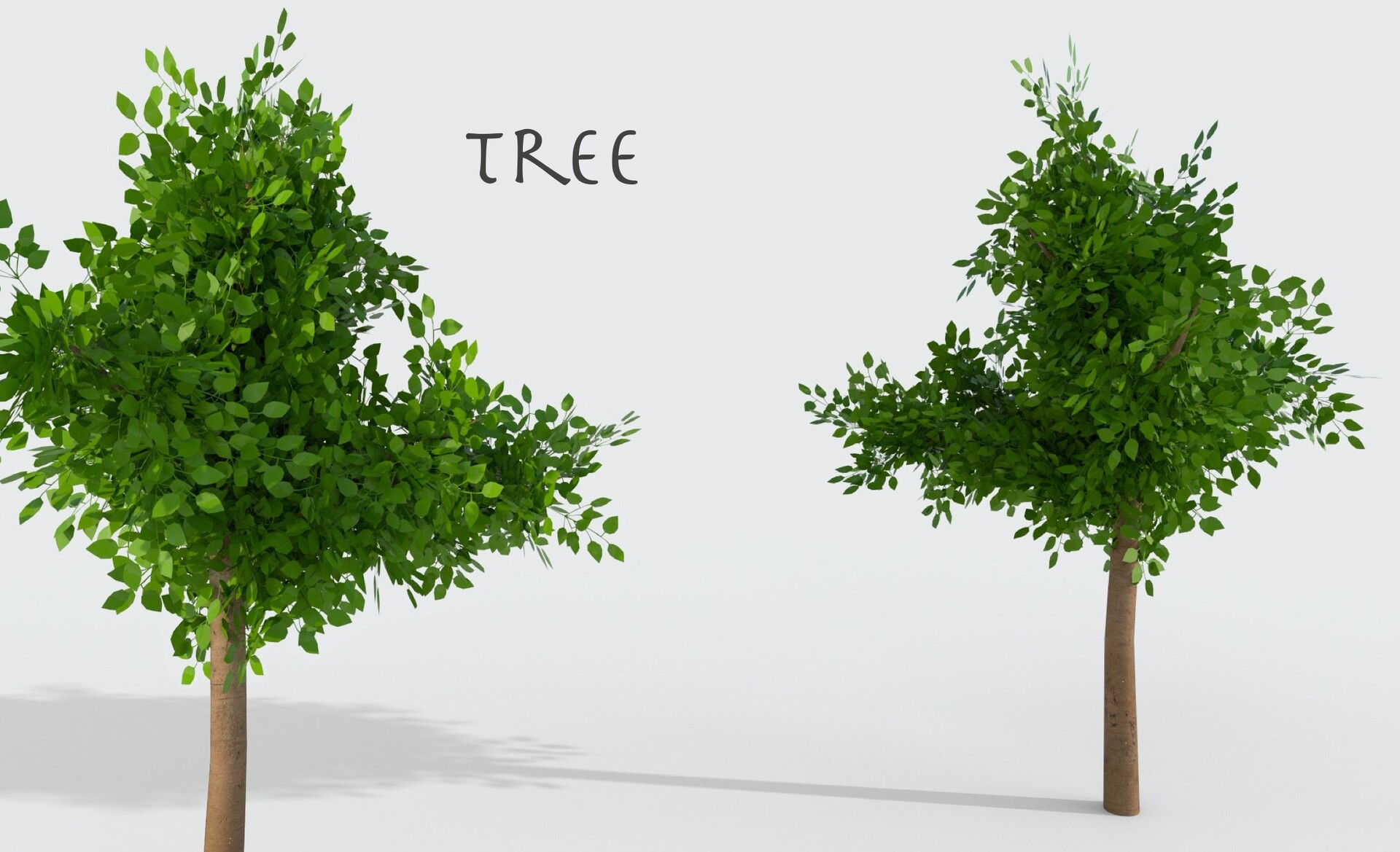 ArtStation - Low-Poly Tree