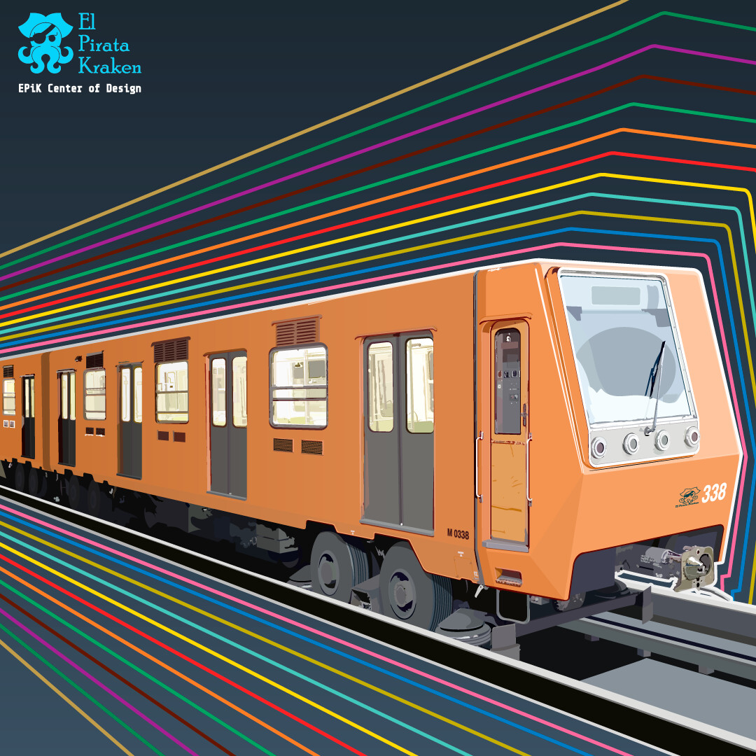 ArtStation - Metro CDMX Vector Illustration