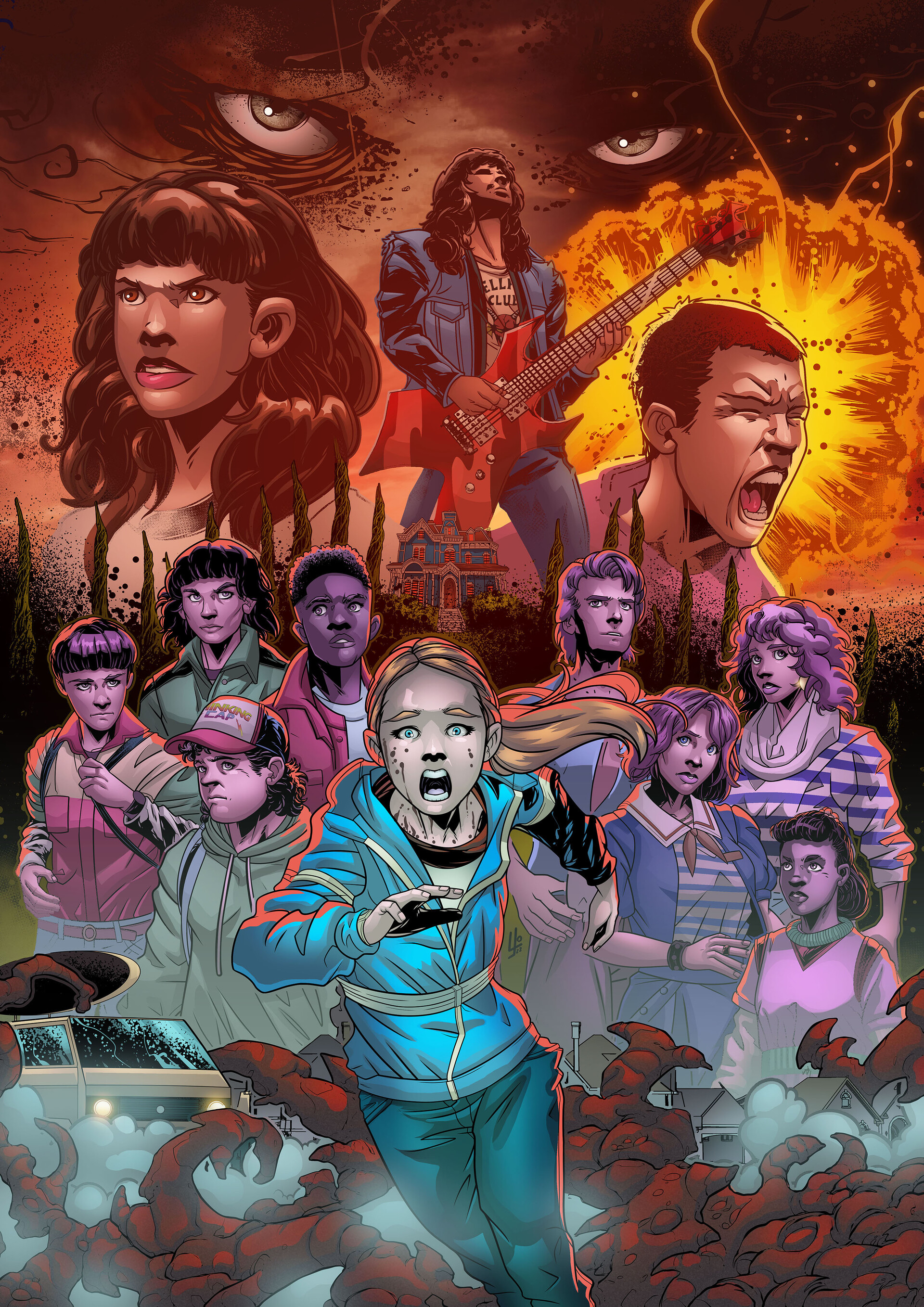 ArtStation - Stranger Things