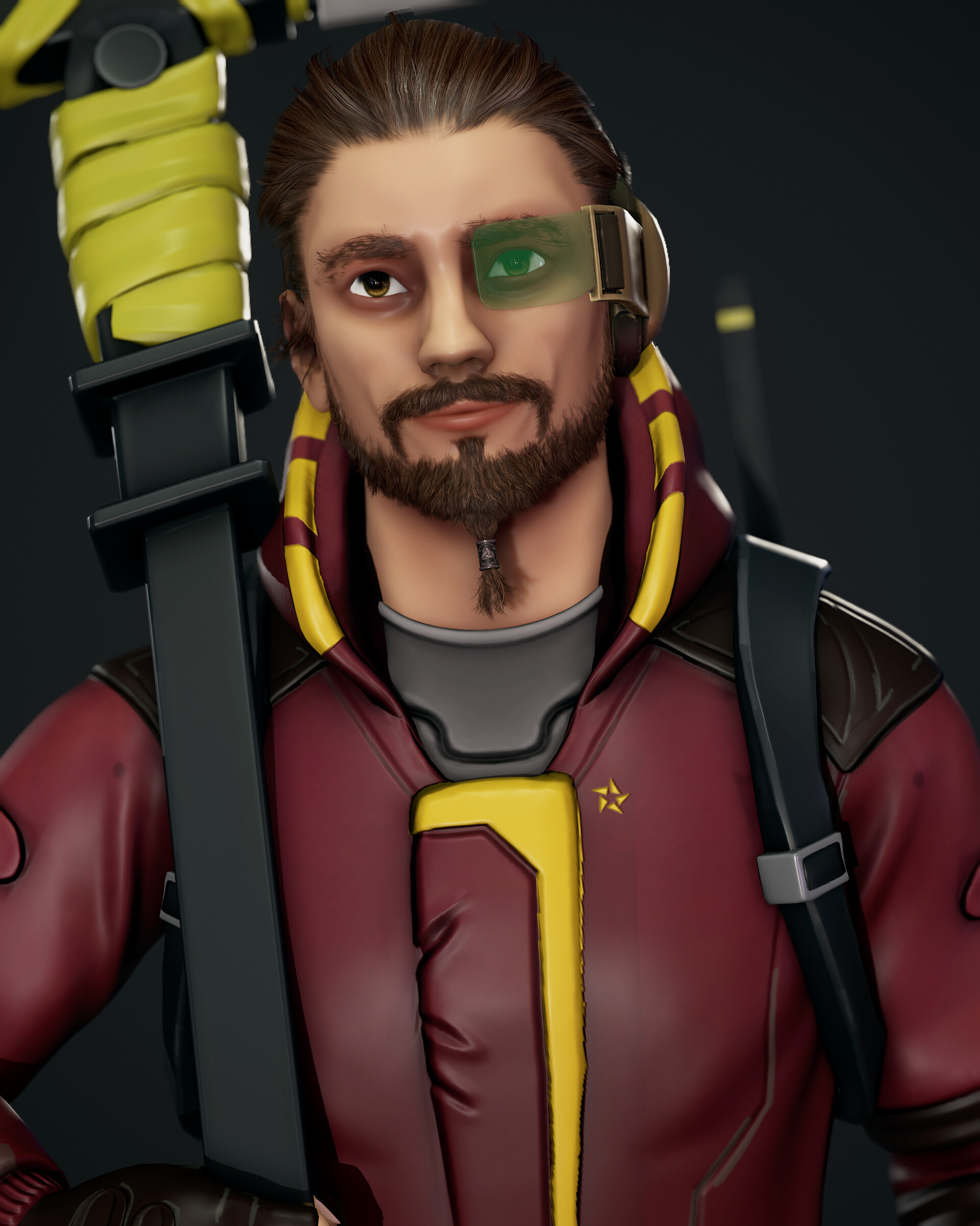 ArtStation - Stylized Kaleb ⚔️