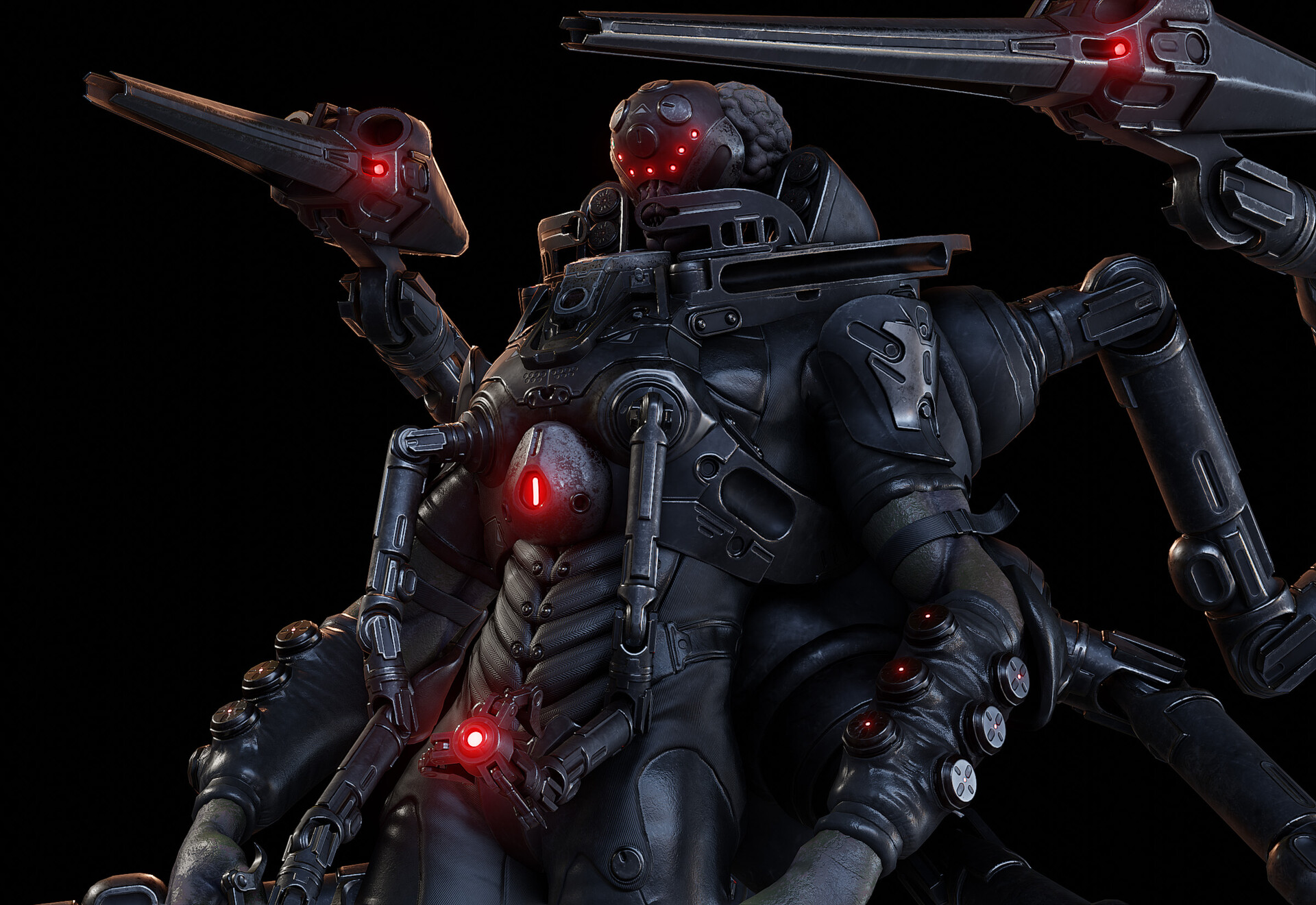 ArtStation - Alien Flying unit