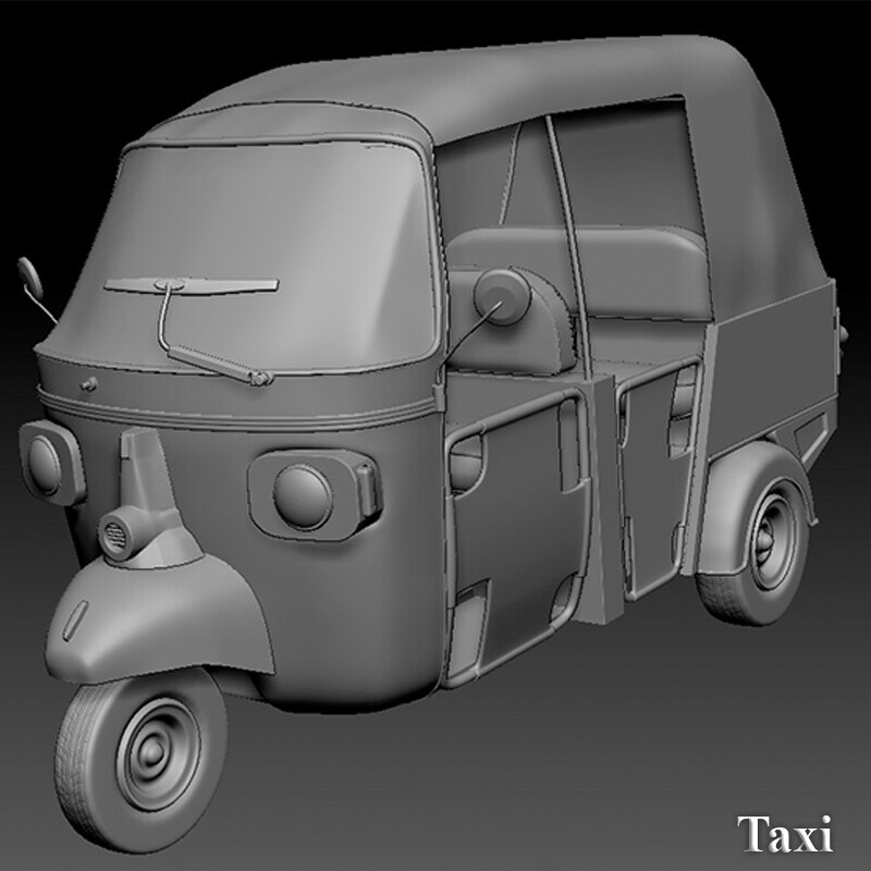 ArtStation - Taxi