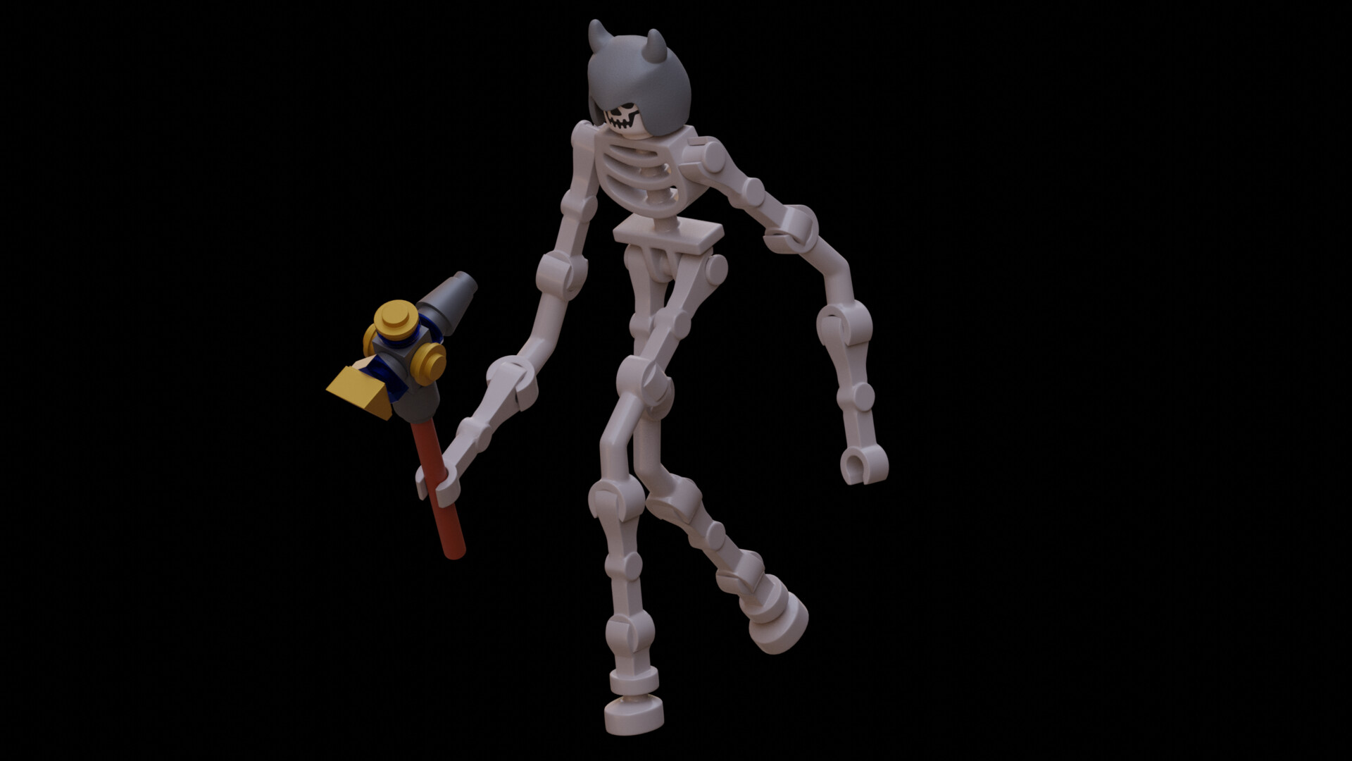 ArtStation - Lego skeleton