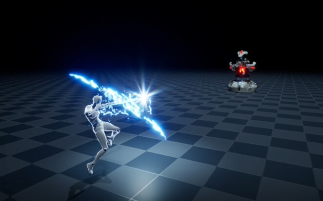 ArtStation - UE5 VFX Lightning Arrow