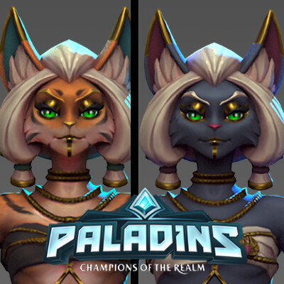 ArtStation - Paladins: Temple/Emerald Raider Maeve Skins