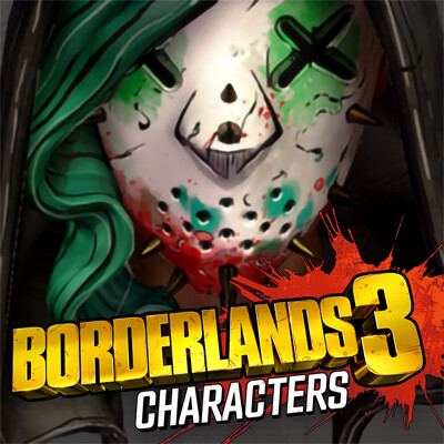 ArtStation - Borderlands 3: Head Skin