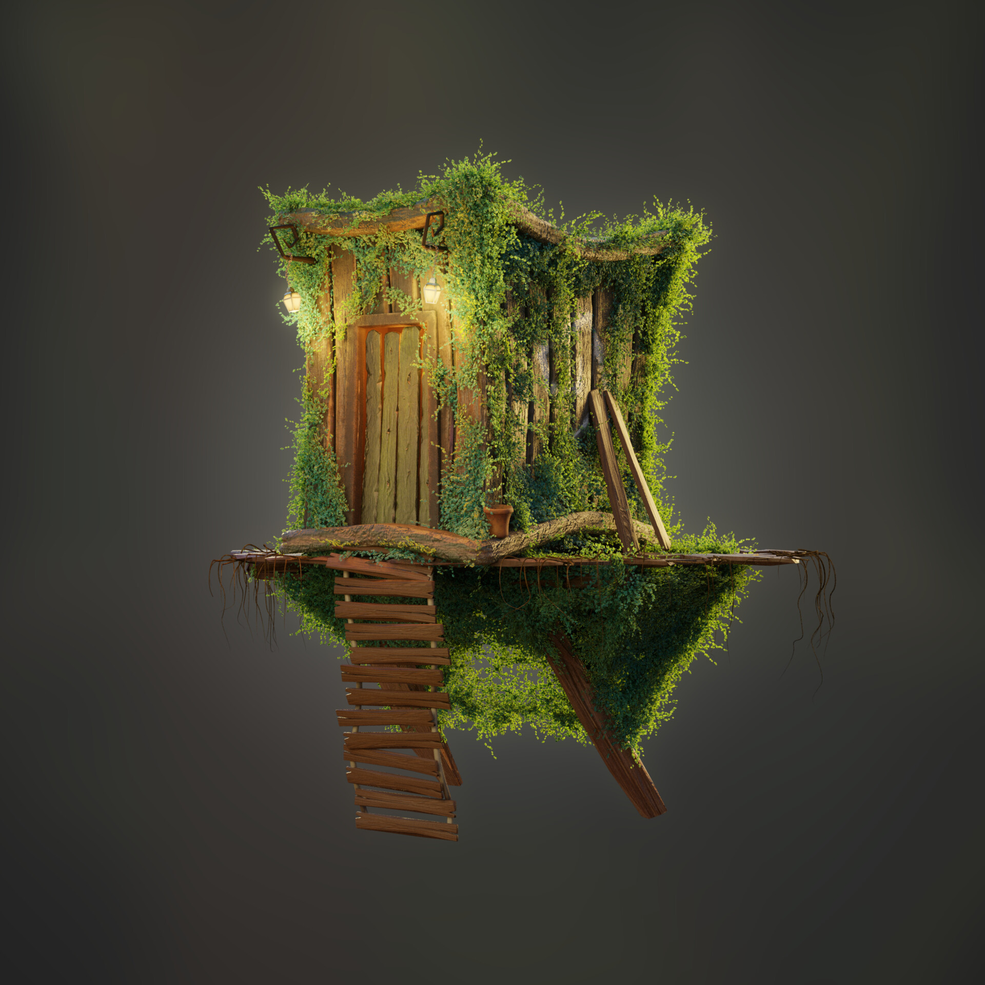 ArtStation - Fairy Heart's House