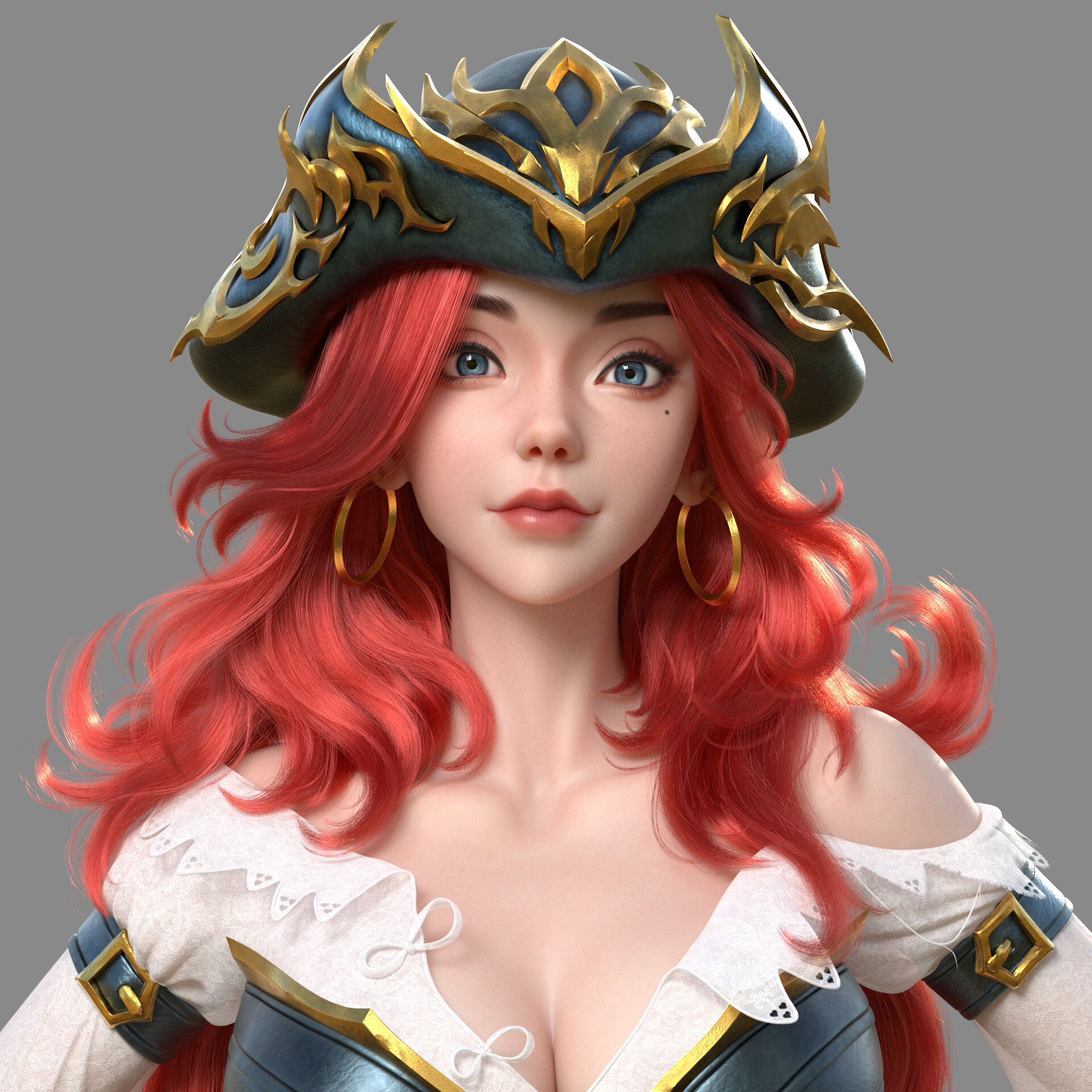 ArtStation - Miss Fortune（Render）