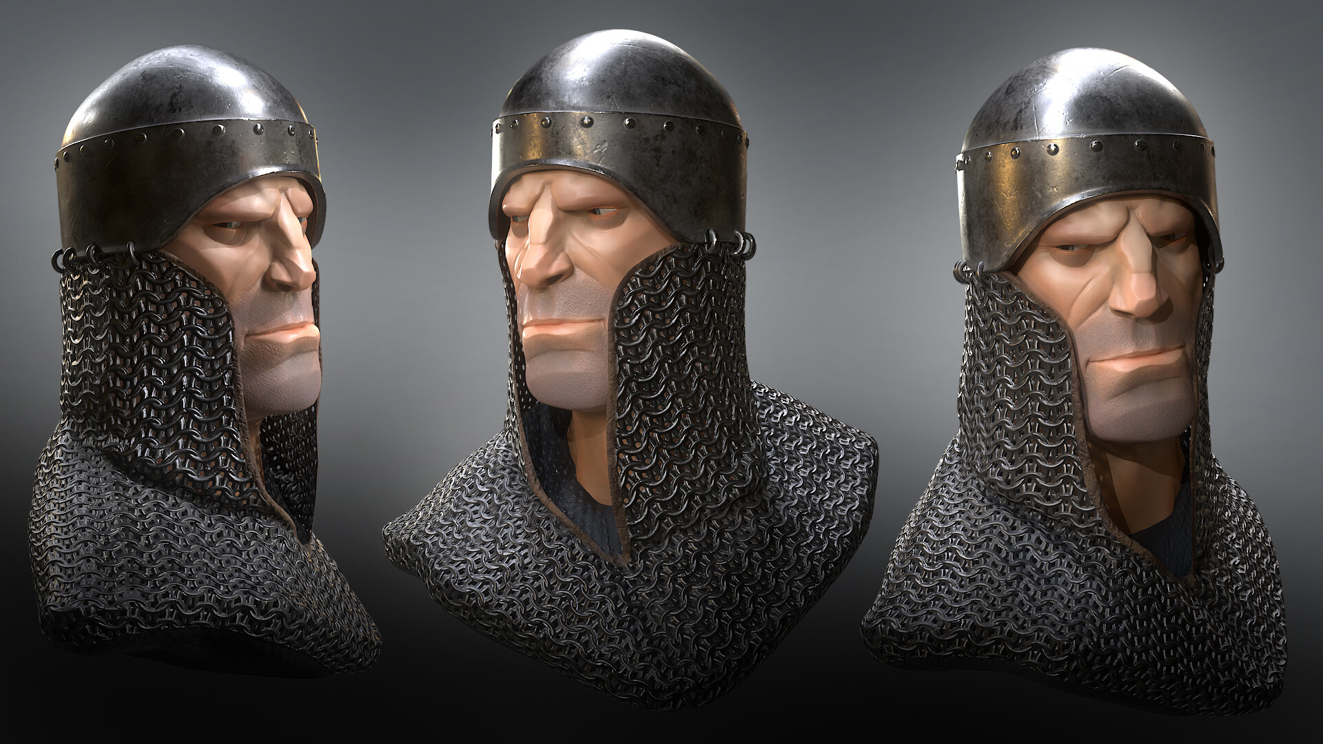 ArtStation - Grumpy knight