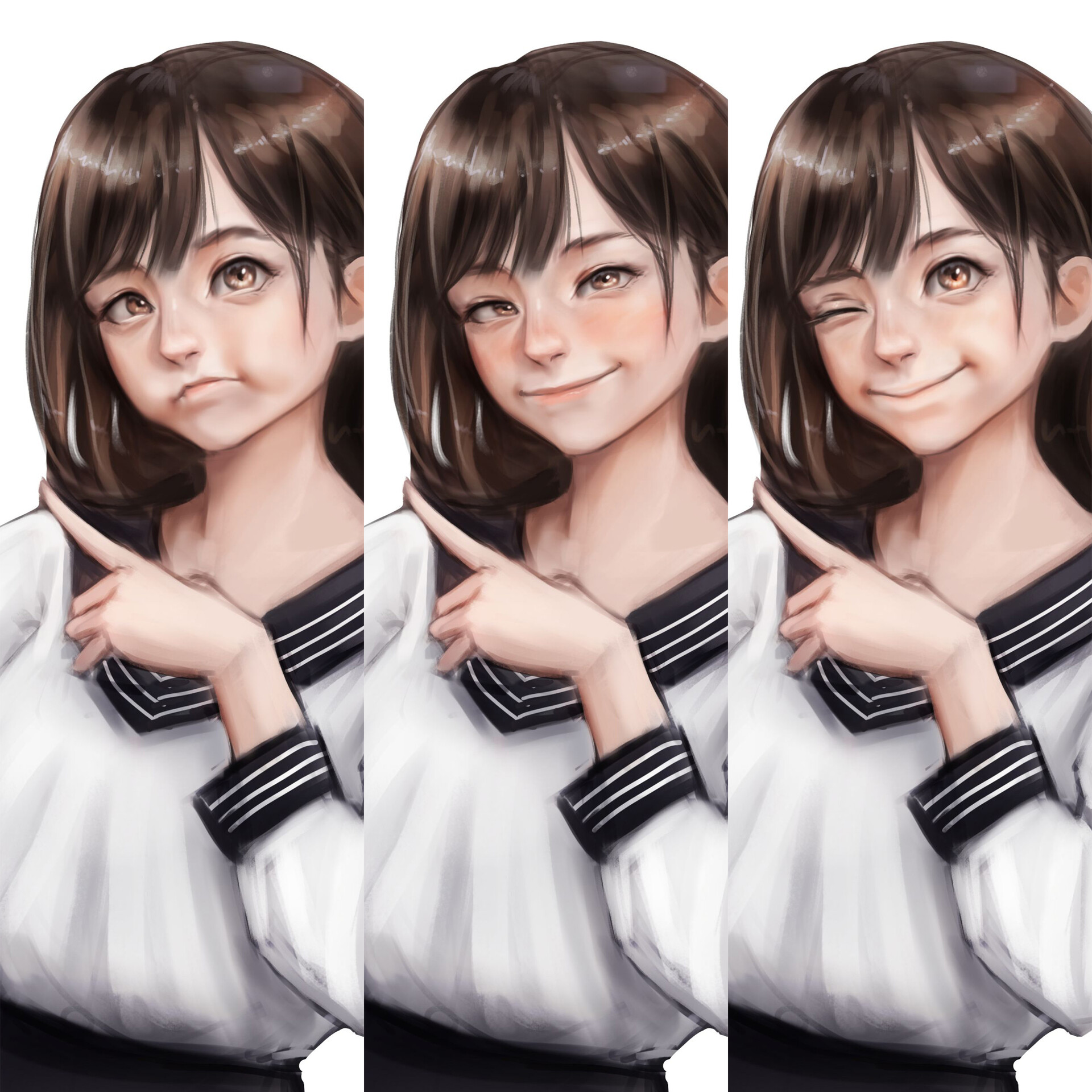 ArtStation - expression style study