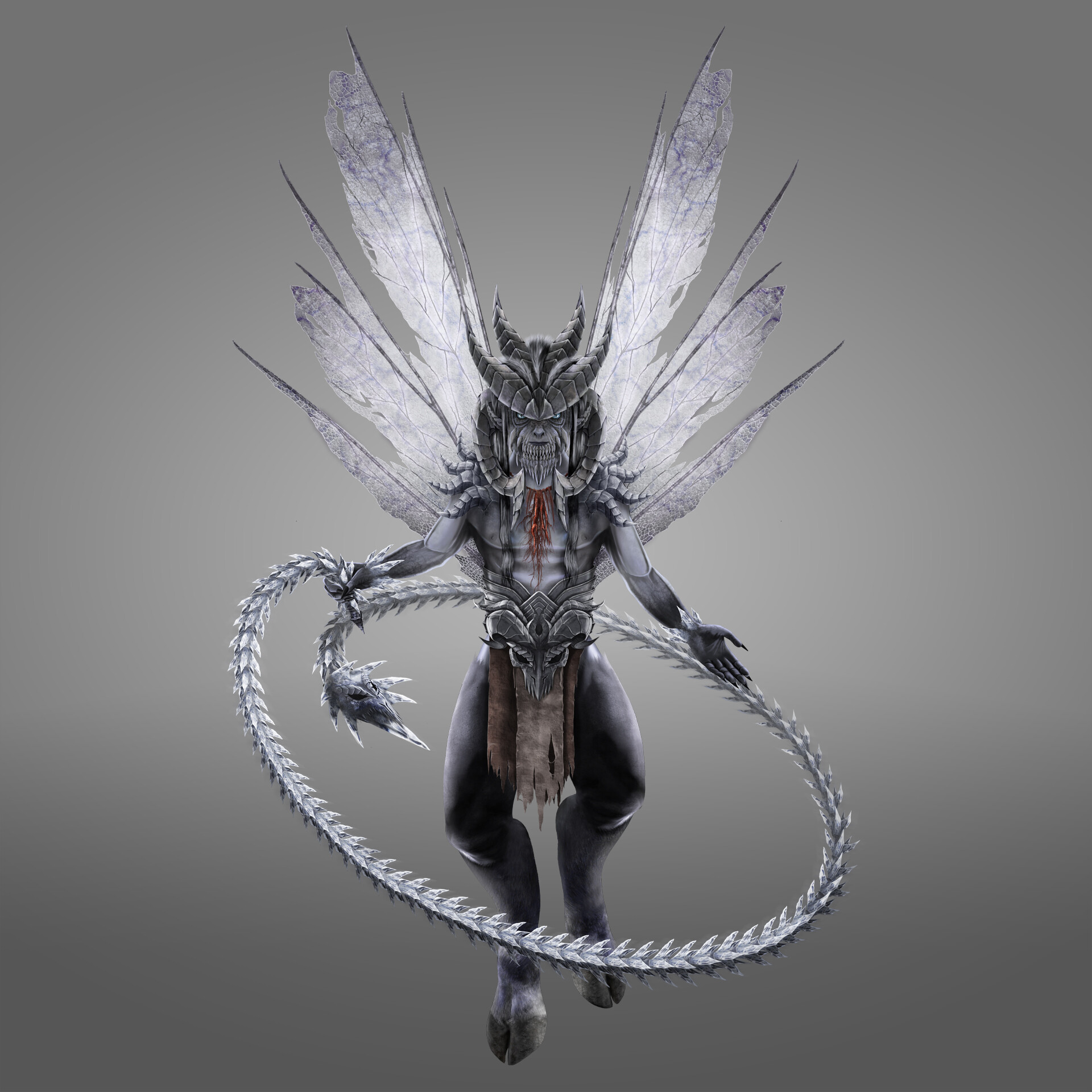 V-Multi - Digital Art - Demon Commander Concept