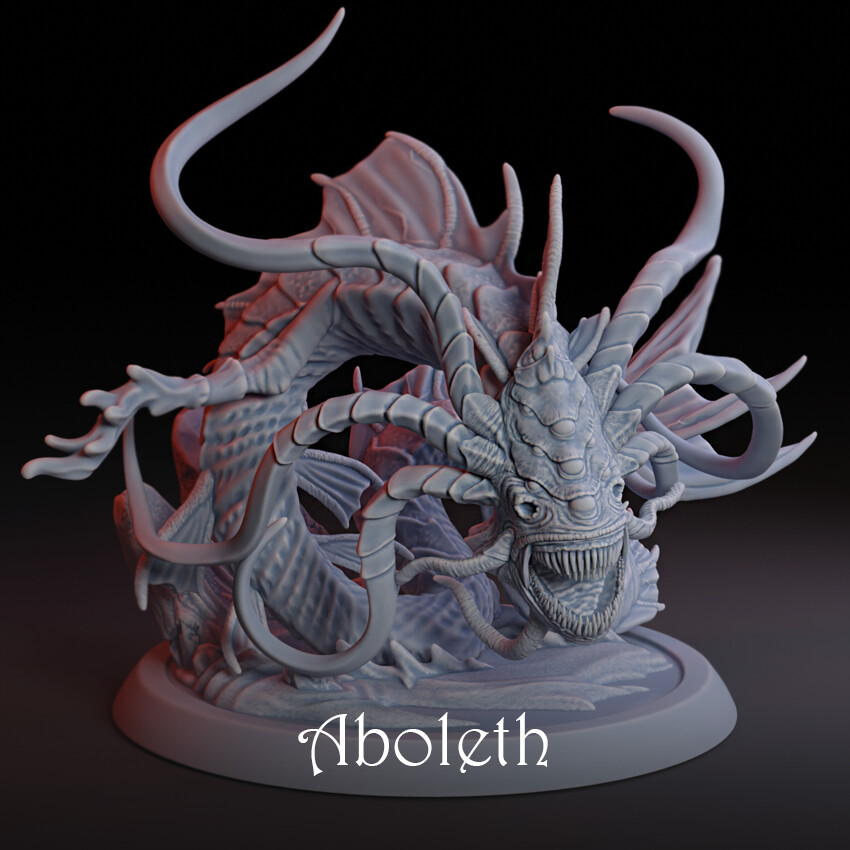 ArtStation - Aboleth for TPKlab Studio