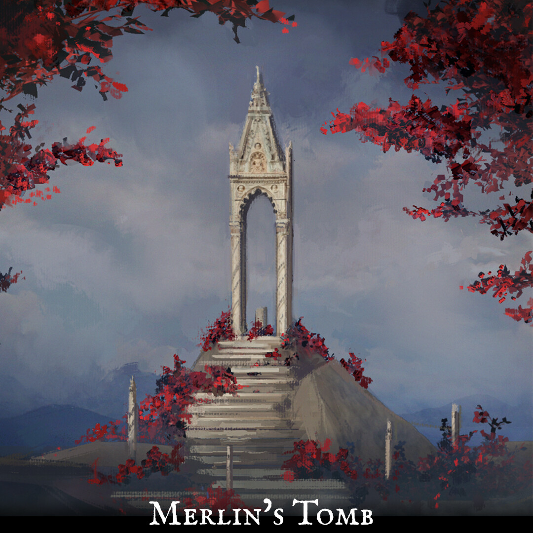 ArtStation - Merlin's Tomb