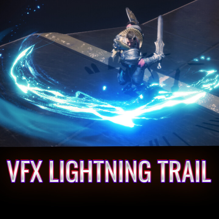 ArtStation - VFX Lightning Weapon Trail