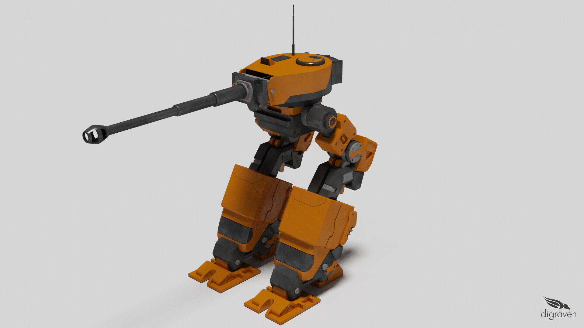 ArtStation - Mecha Tank