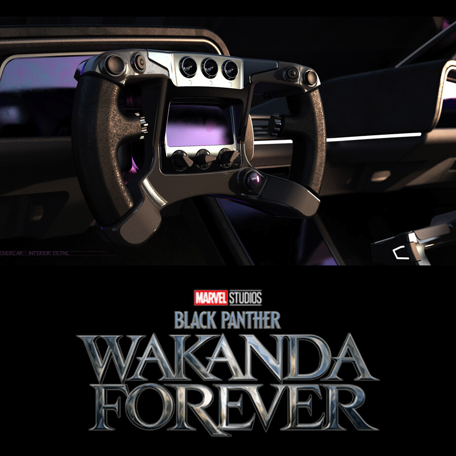 ArtStation - Black Panther: Wakanda Forever - Shuri's Hovercraft - Interior