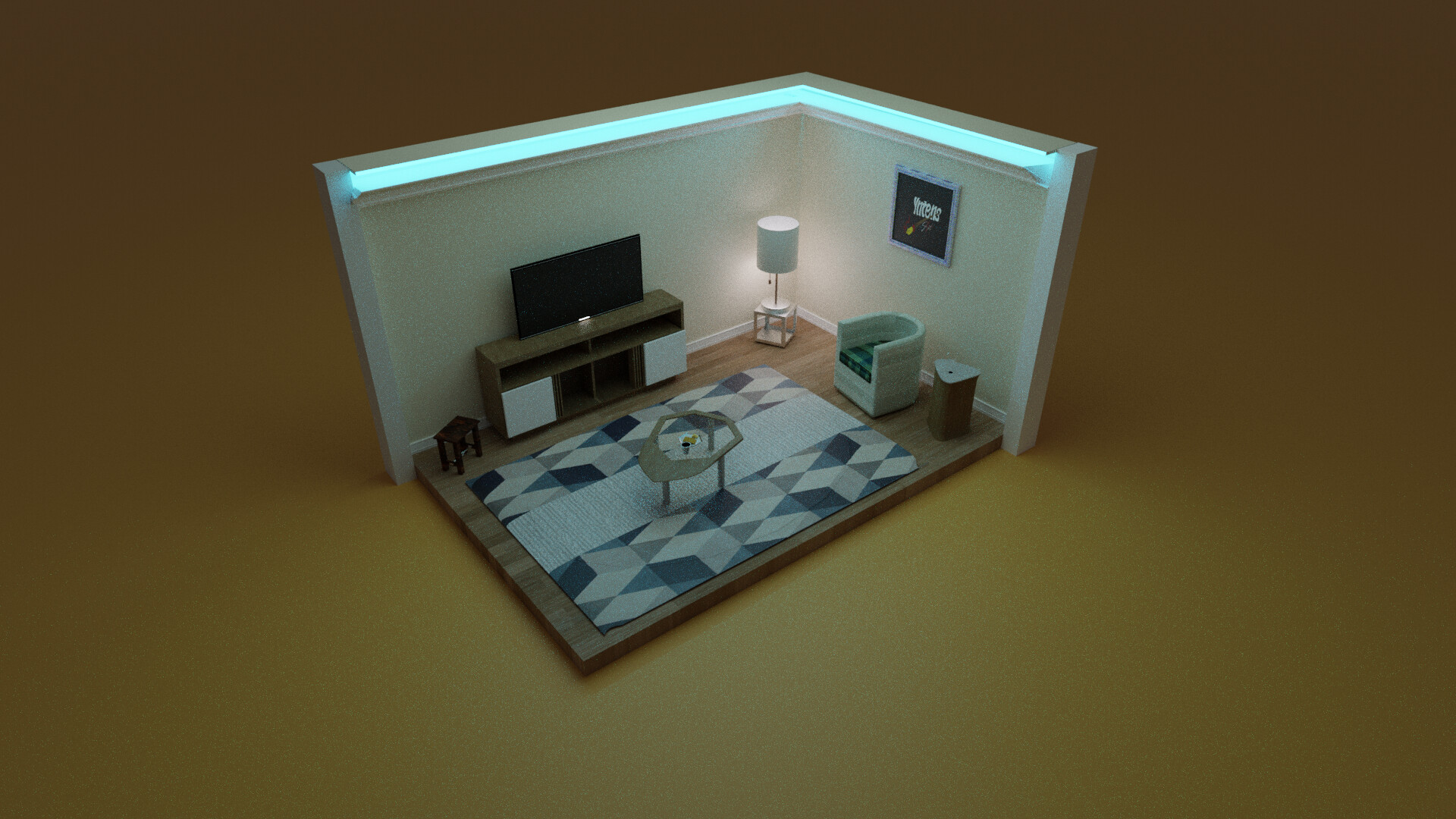 ArtStation - Sala de estar