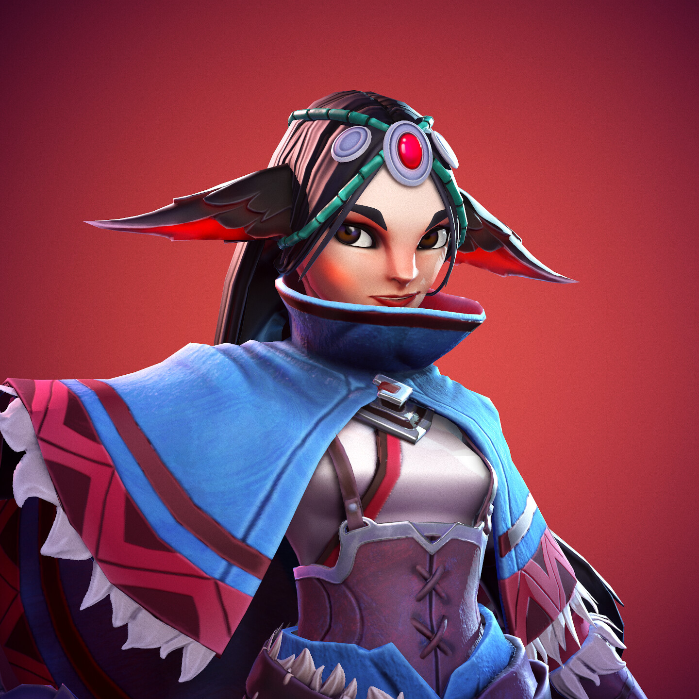 ArtStation - 'Empty Island Hunter' - 3D interpretation