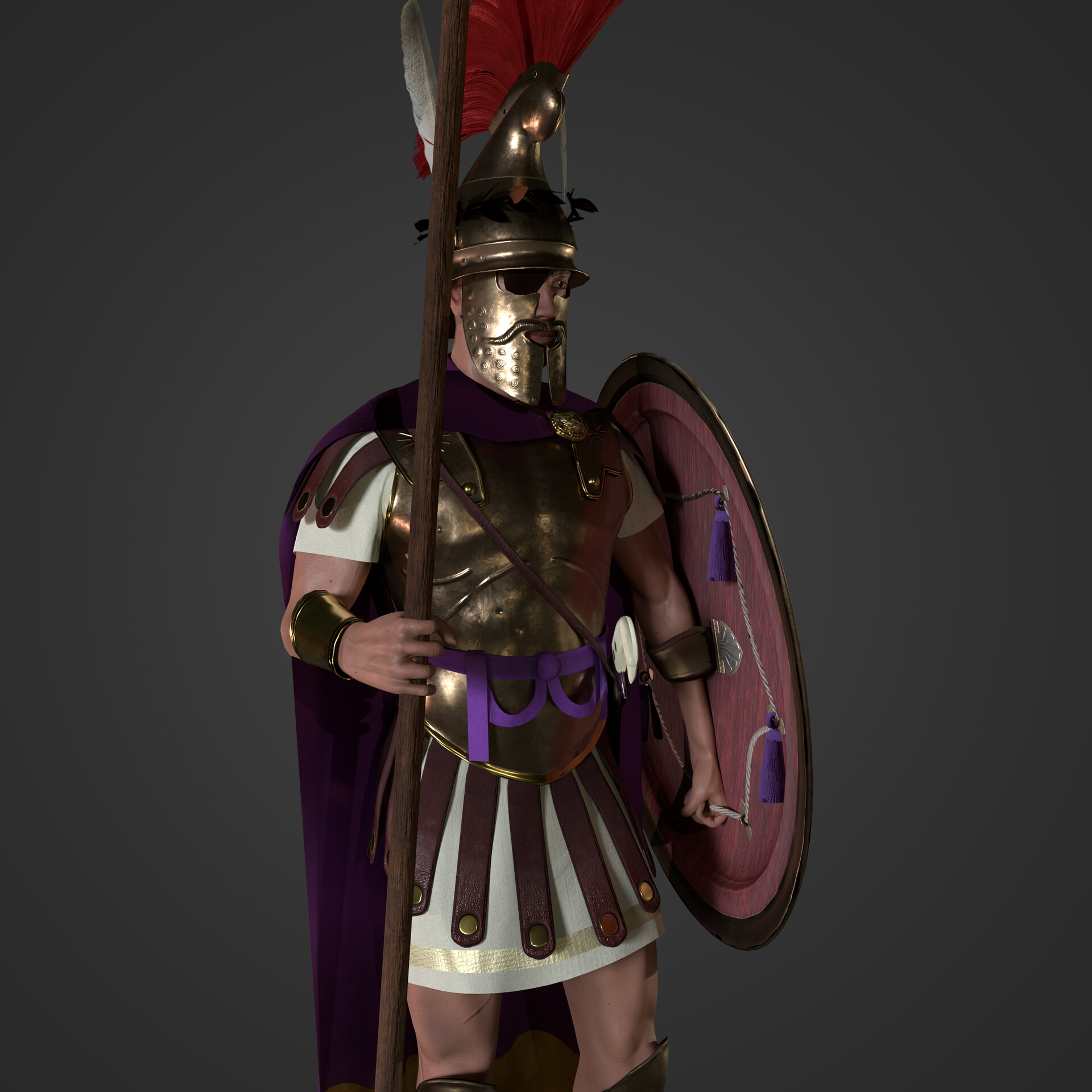 ArtStation - Hellenistic Elite Hoplite