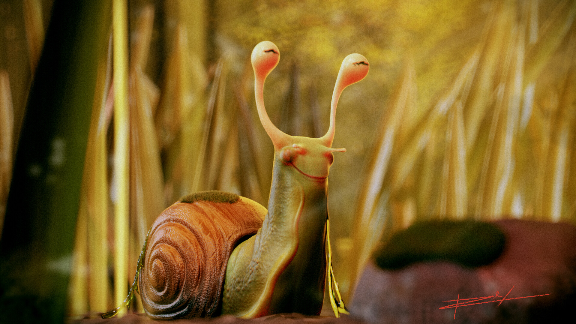 ArtStation - Morning Snail