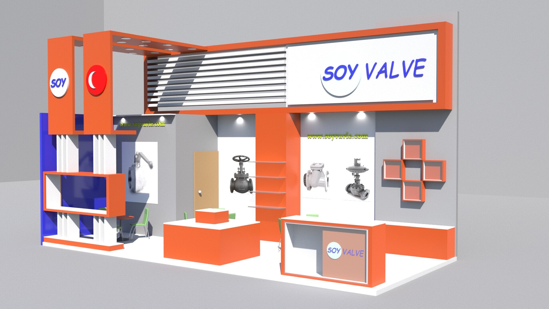 ArtStation - 3D Stall Design