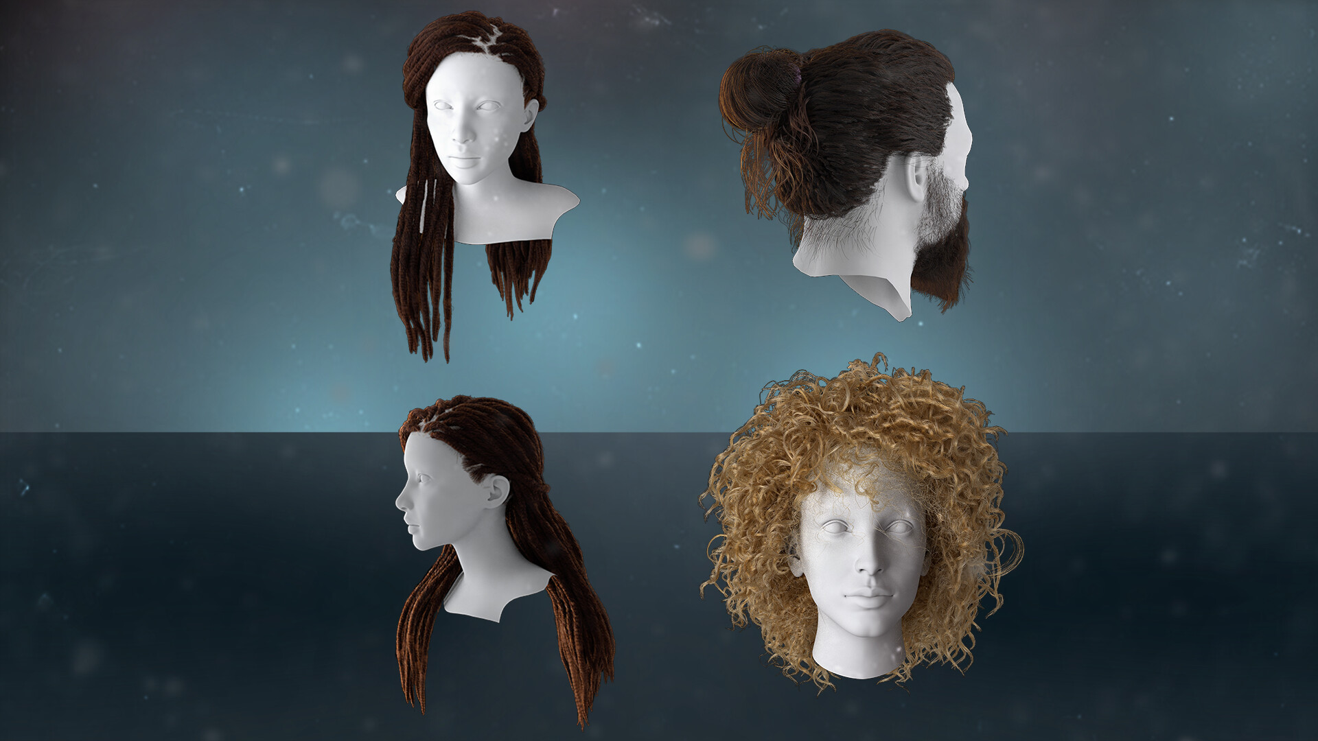 ArtStation - Hair Study