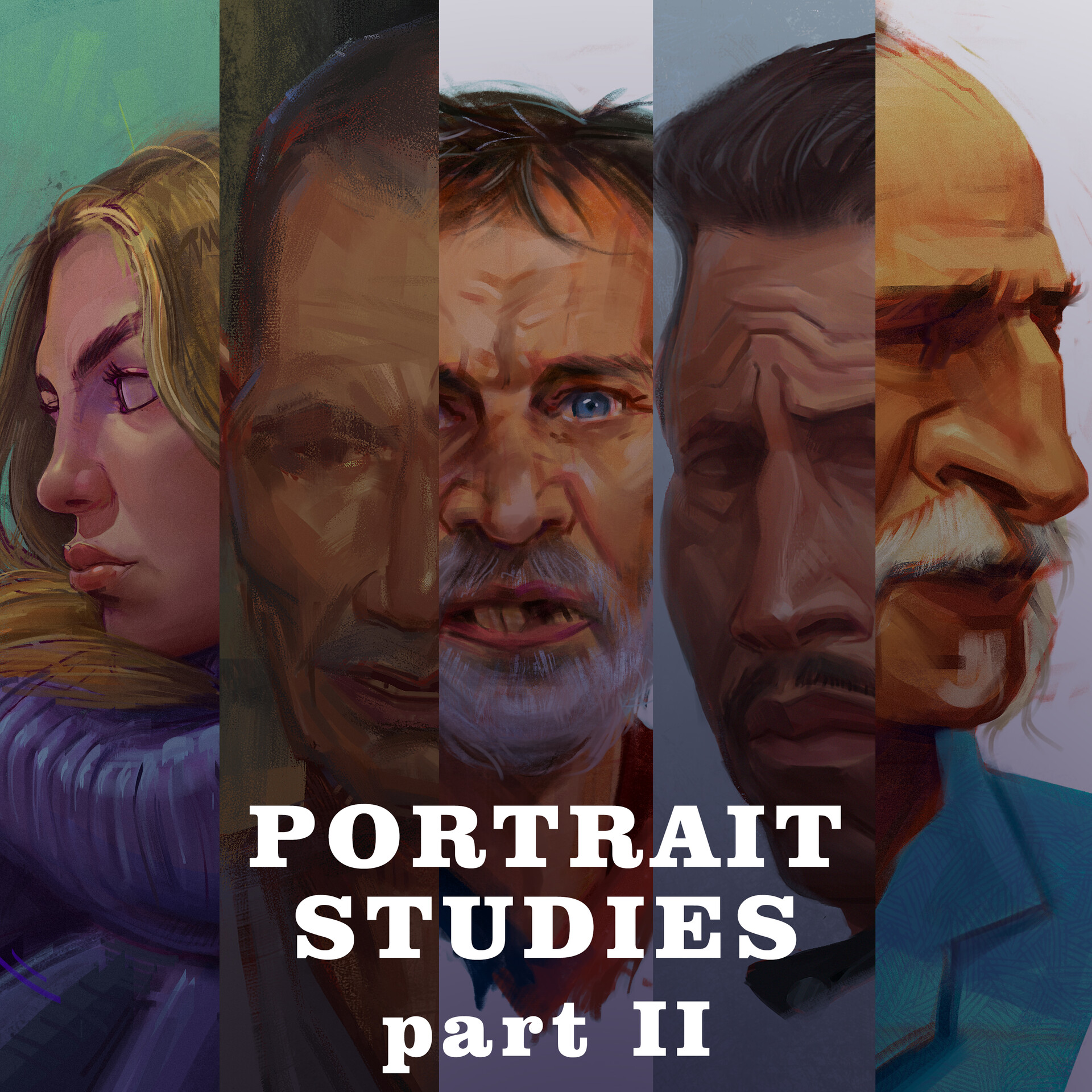 ArtStation - PORTRAIT STUDIES part II