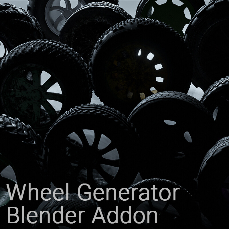 ArtStation - Blender Wheel Generator Addon