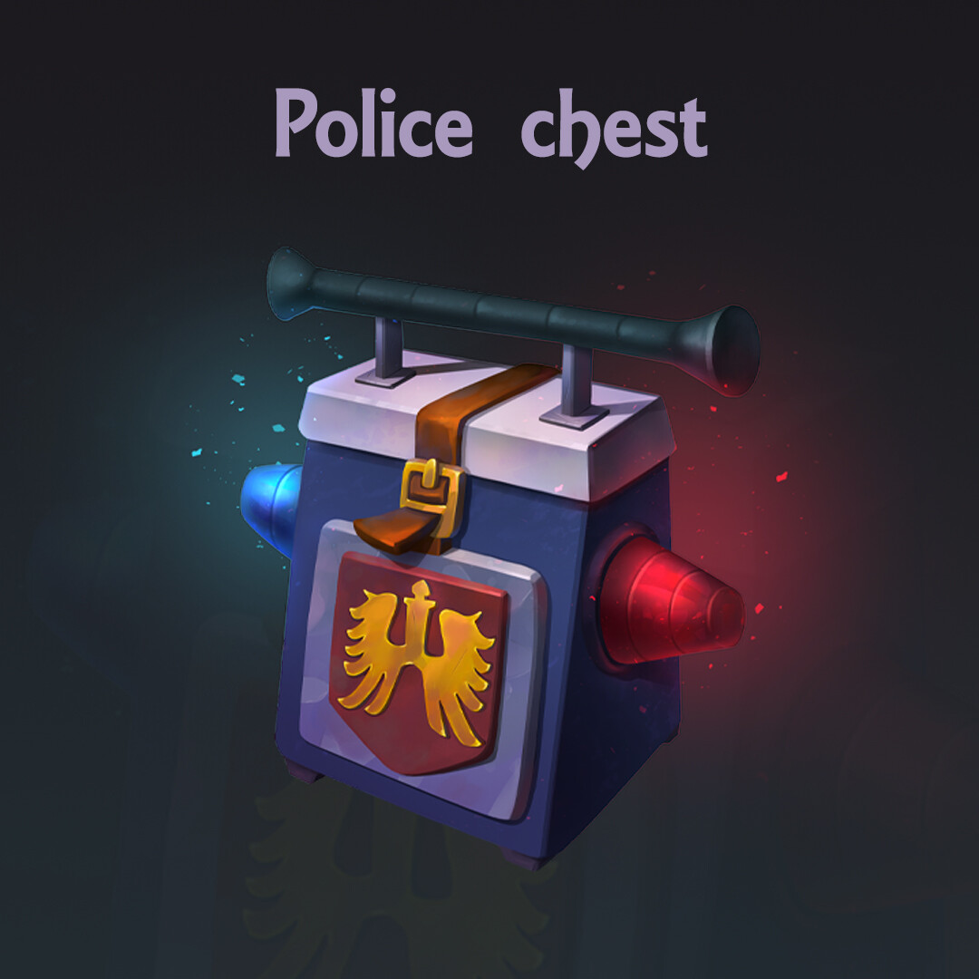 ArtStation - Police chest