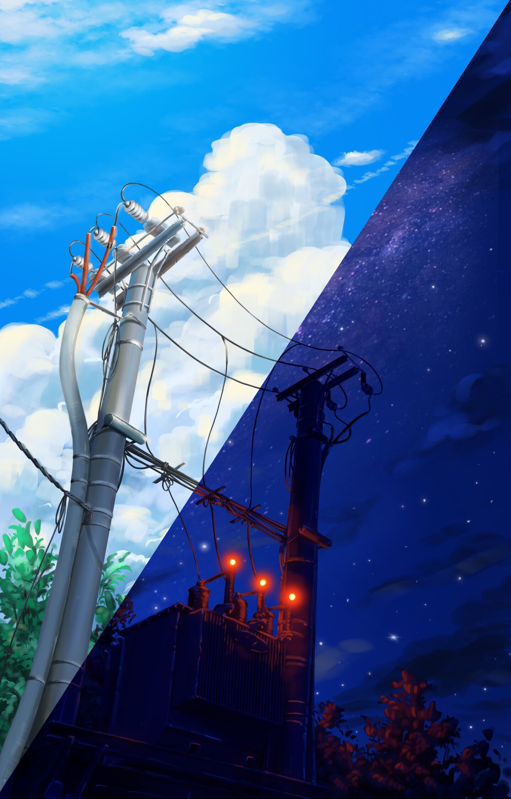 ArtStation - Power poles