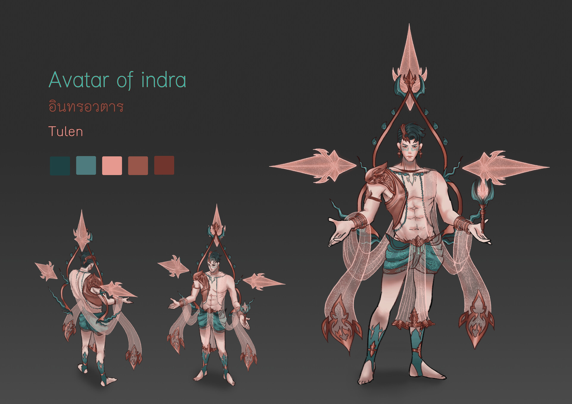 ArtStation - SKIN : Avatar of Indra