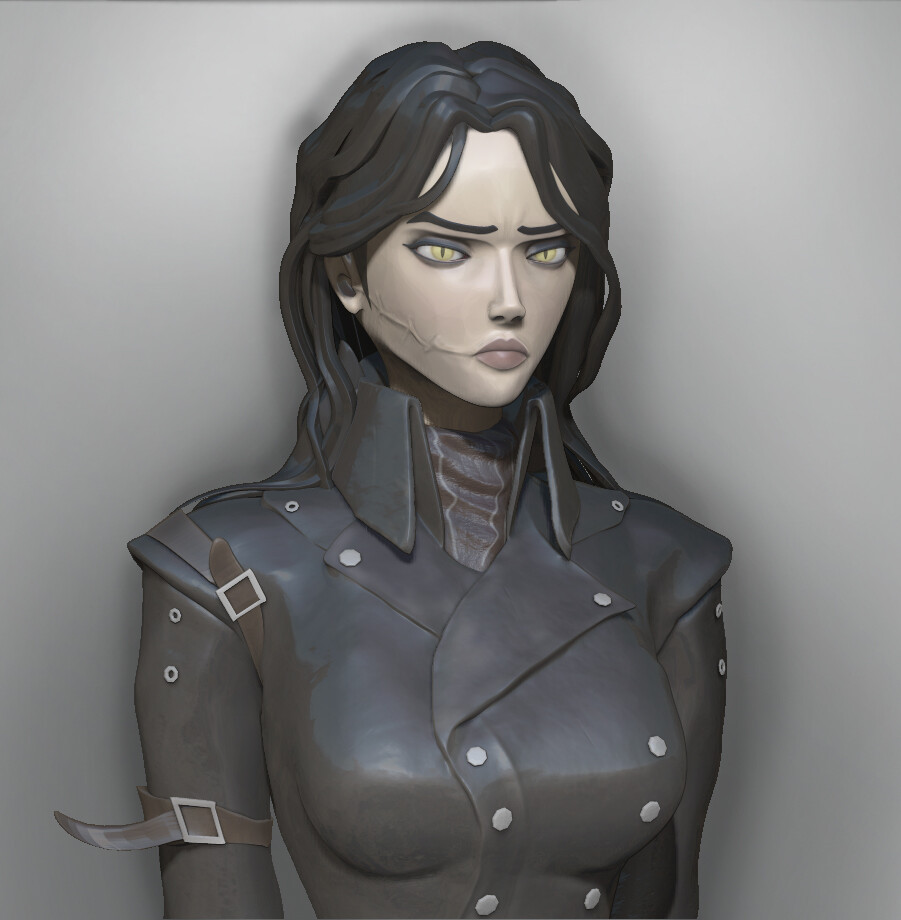 ArtStation - Wolf lady | art by Nitro