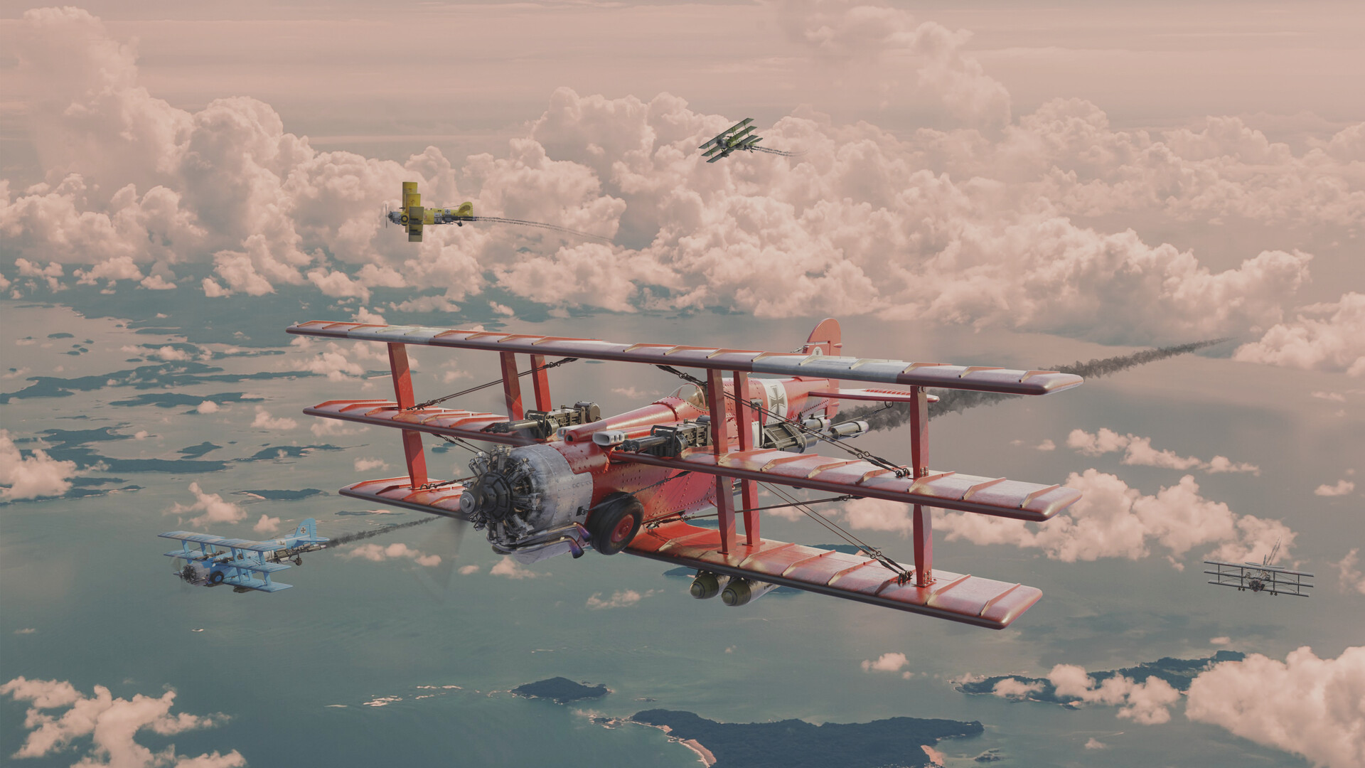 ArtStation - The Flying Circus
