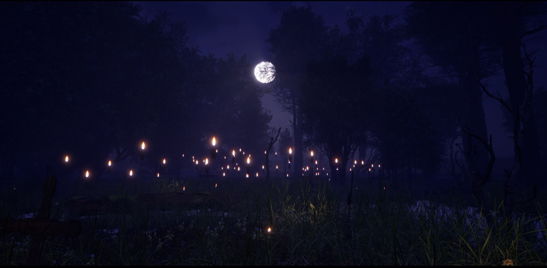 ArtStation - Swamp Graveyard