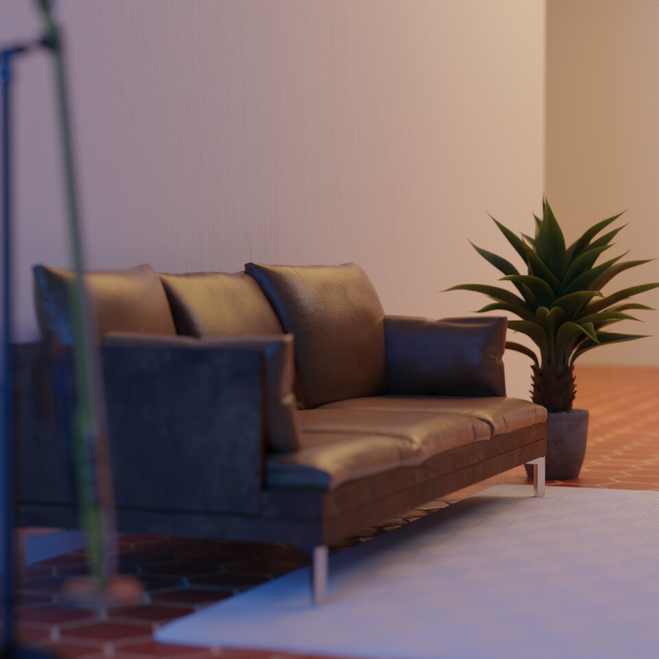 ArtStation - Folk Sofa