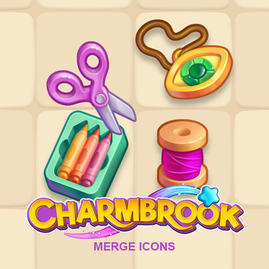 ArtStation - merge icons