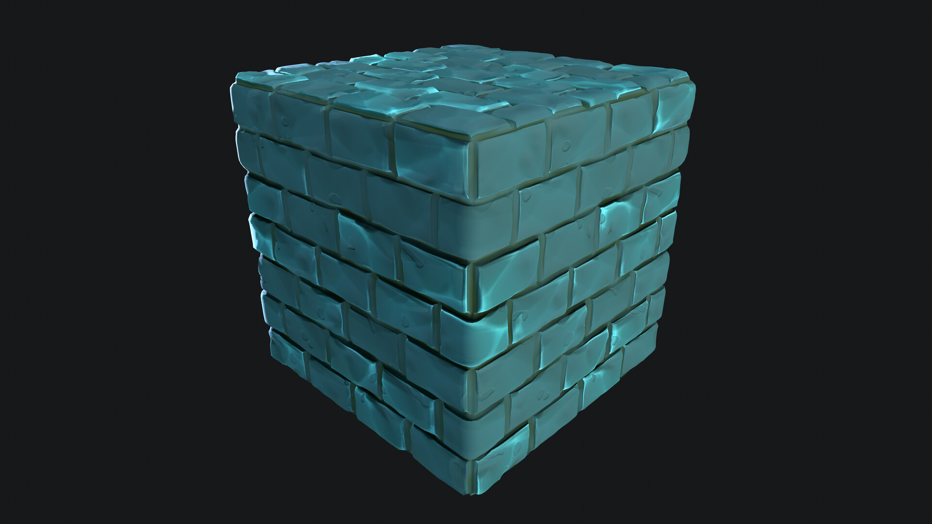 ArtStation - Stylized Brick