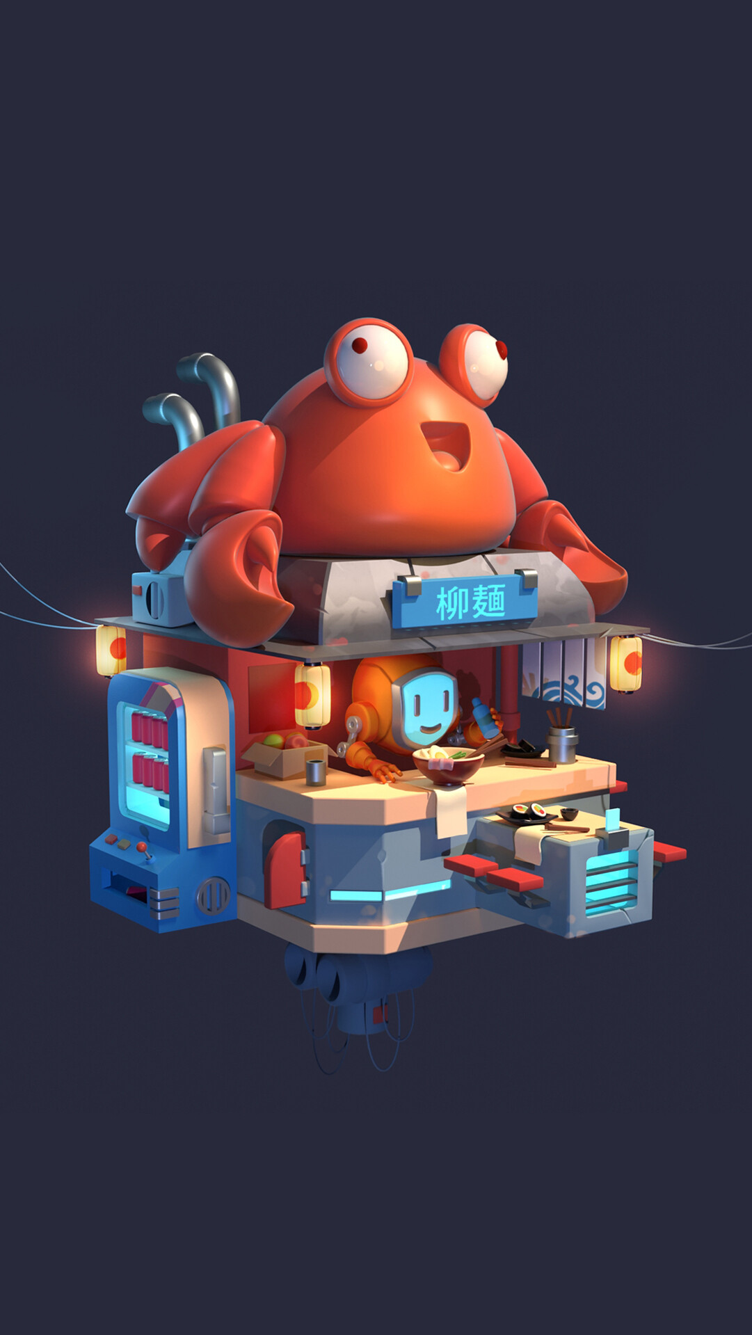 ArtStation - Robot ramen