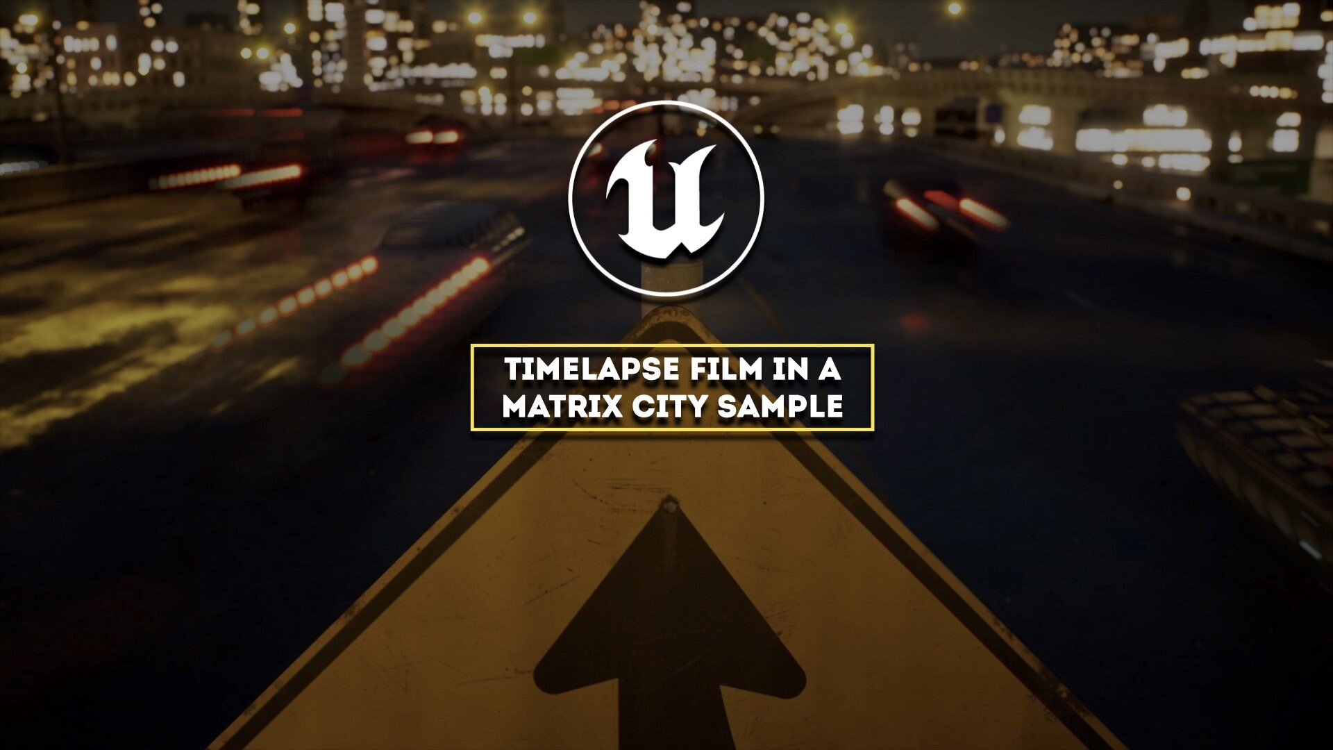 ArtStation - Timelapse in Matrix City Sample