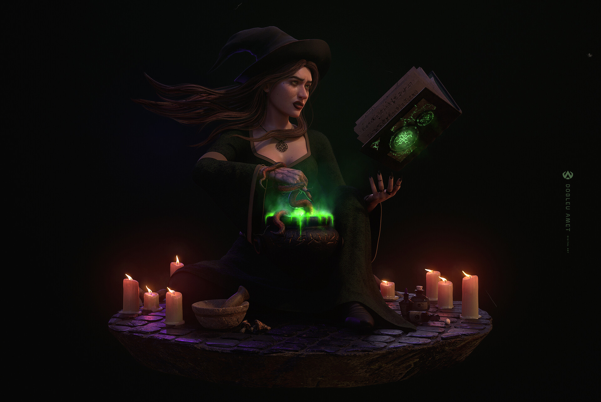 ArtStation - Dark Spell