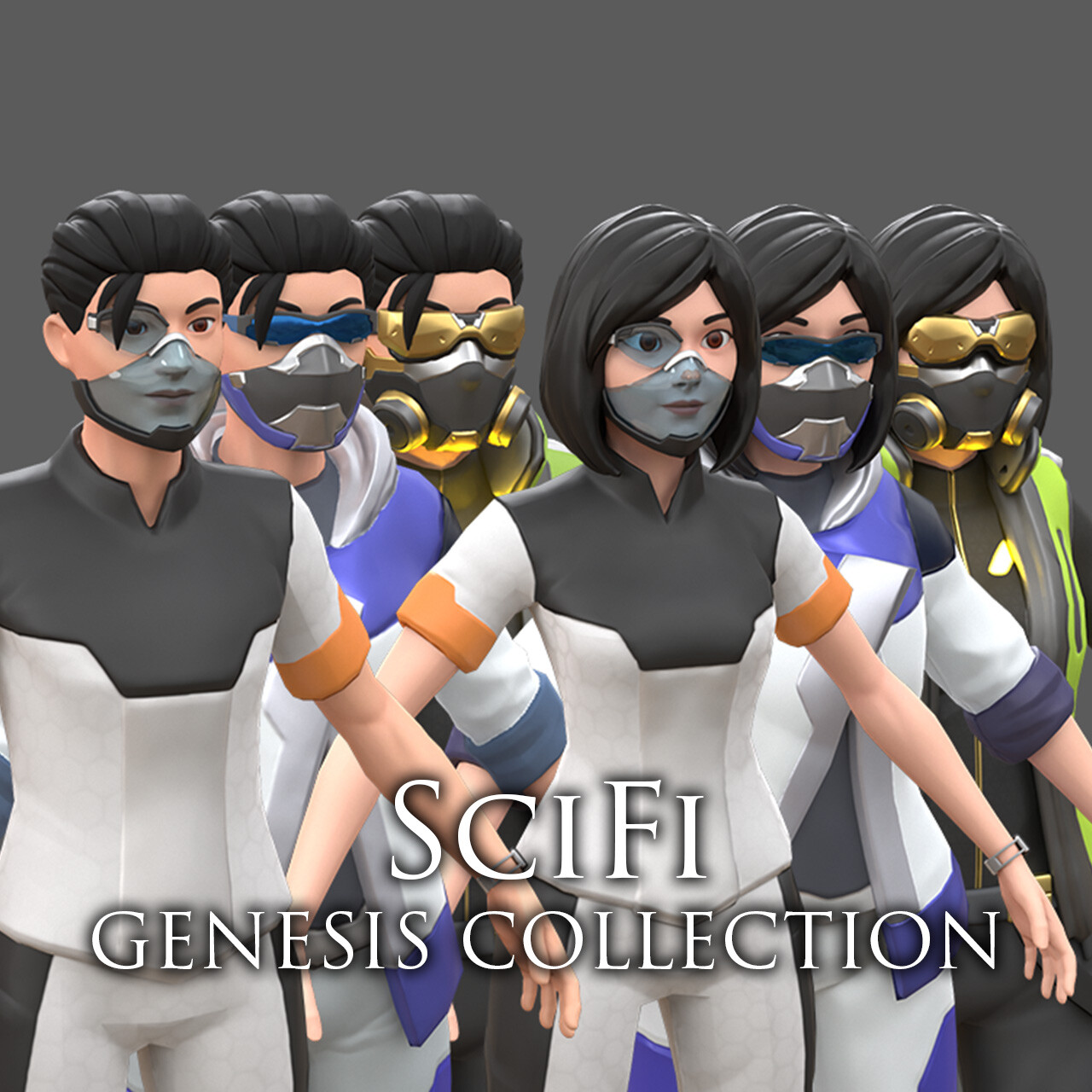 ArtStation - Genesis Collection - Sci-Fi Theme