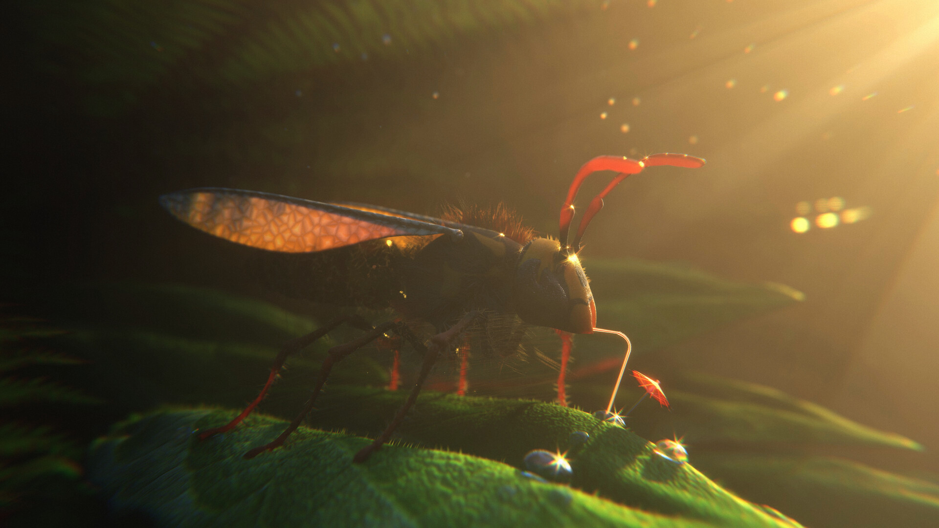ArtStation - Personal project - 'Bee hydrated'