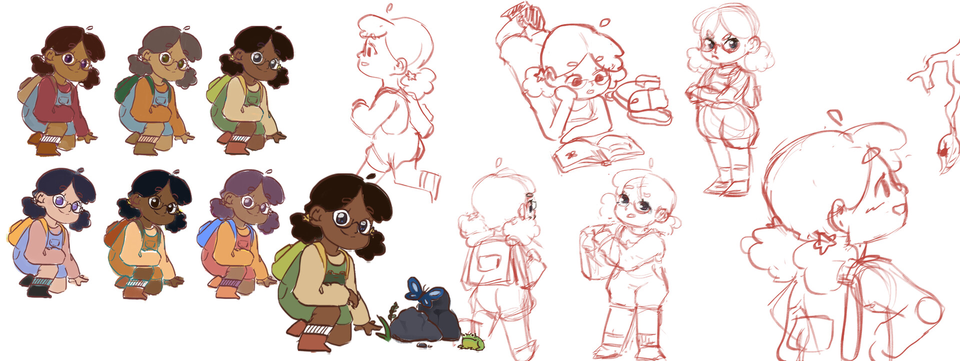 ArtStation - Chloe Design (from Domestika's class)