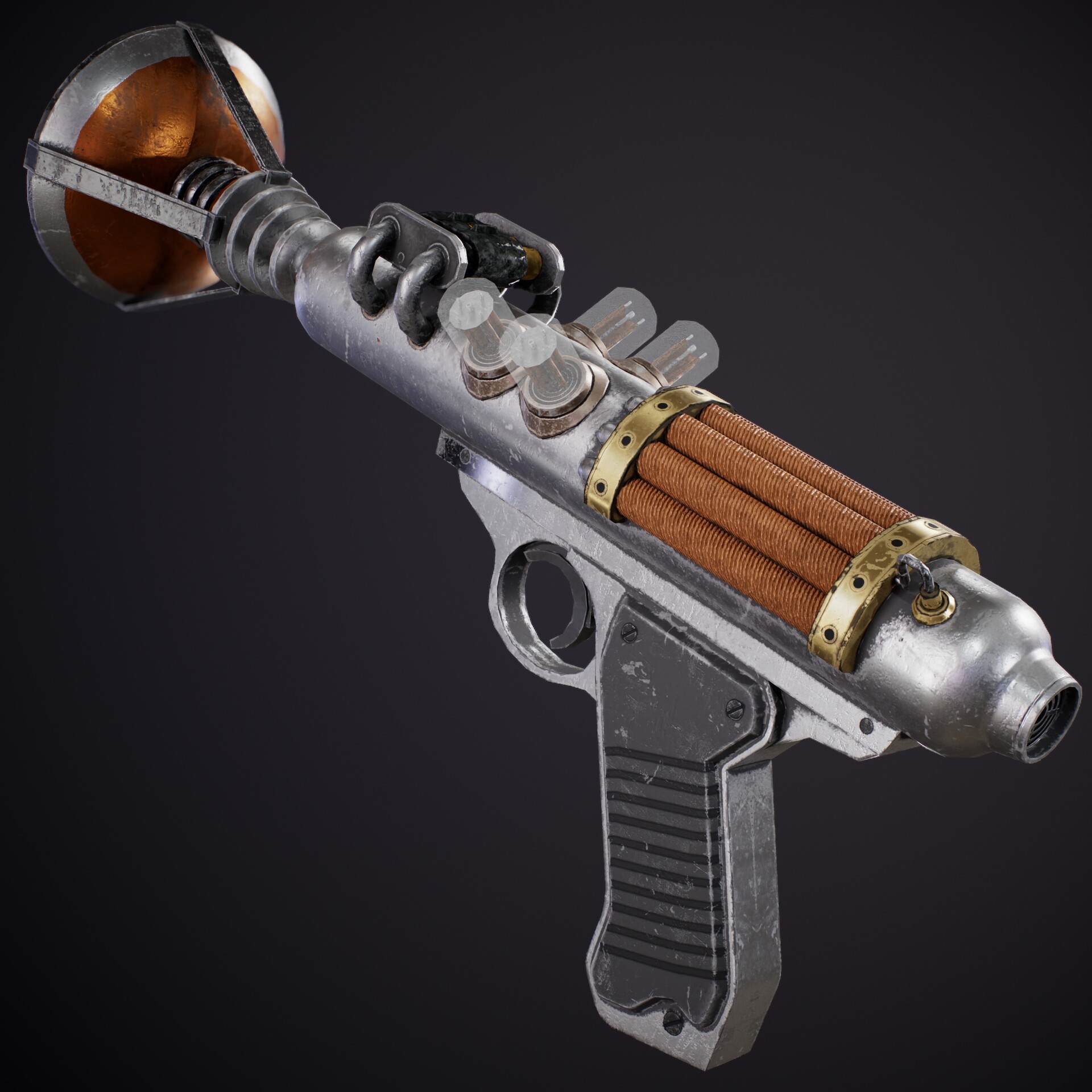 ArtStation - Fallout New Vegas Pulse Gun Recreation