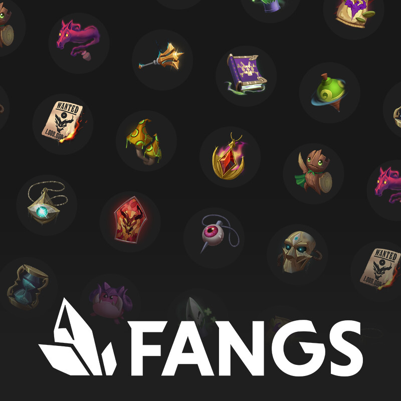 ArtStation - FANGS - Augment and Ability Icons